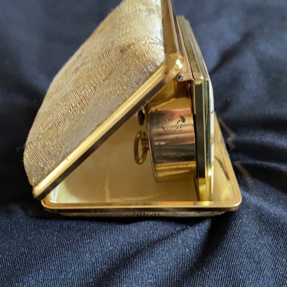 Other | Vintage Rensie Portable Wind Travel Alarm Clock Clam Shell Case ...